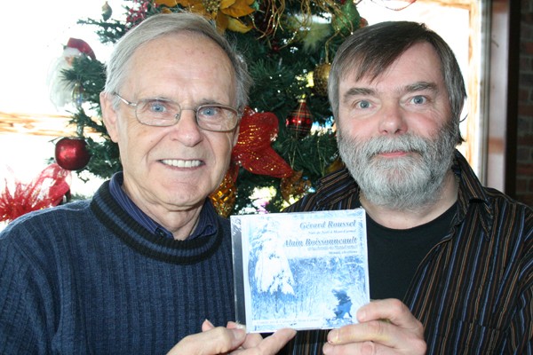 Gérard Roussel endisque une chanson de Noël - Le Placoteux