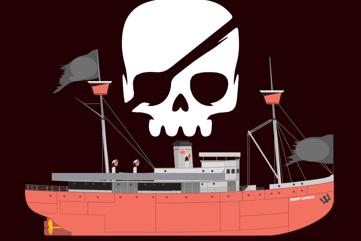 Le bateau fantôme devient hanté de zombies - Le Placoteux