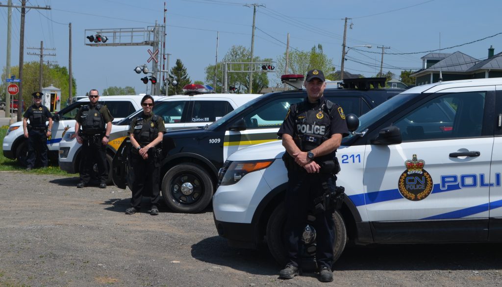 La Police du CN débarque à Saint-Pascal - Le Placoteux